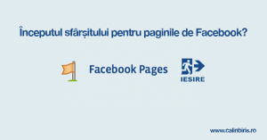 Începutul sfârșitului pentru paginile de Facebook?